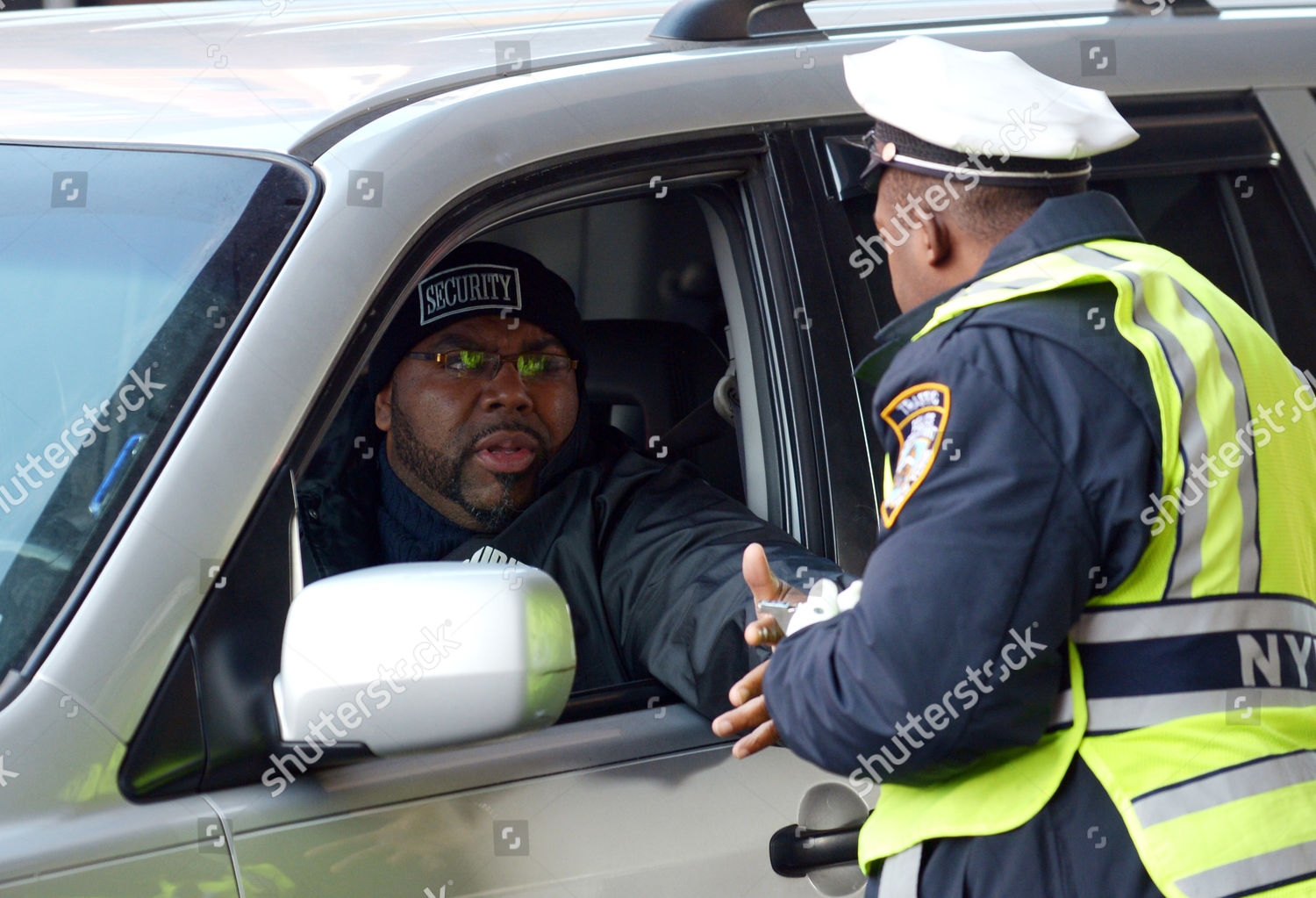 Man Tries Argue Police Officer About Editorial Stock Photo - Stock ...