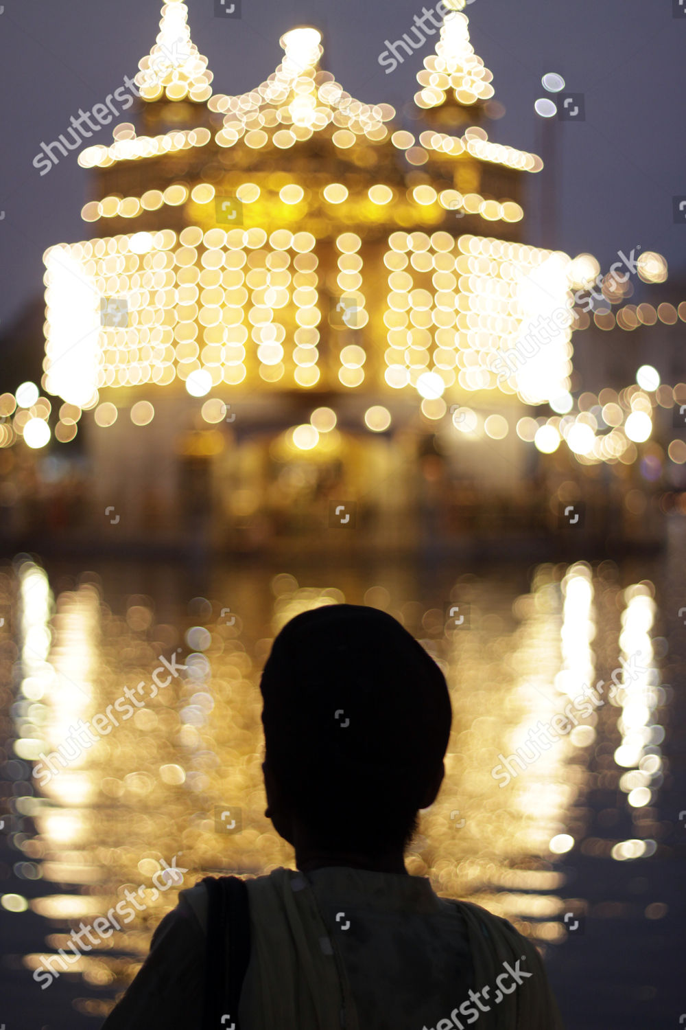 Baptized Sikh Girl Attends Prayers Illuminated Editorial Stock Photo ...