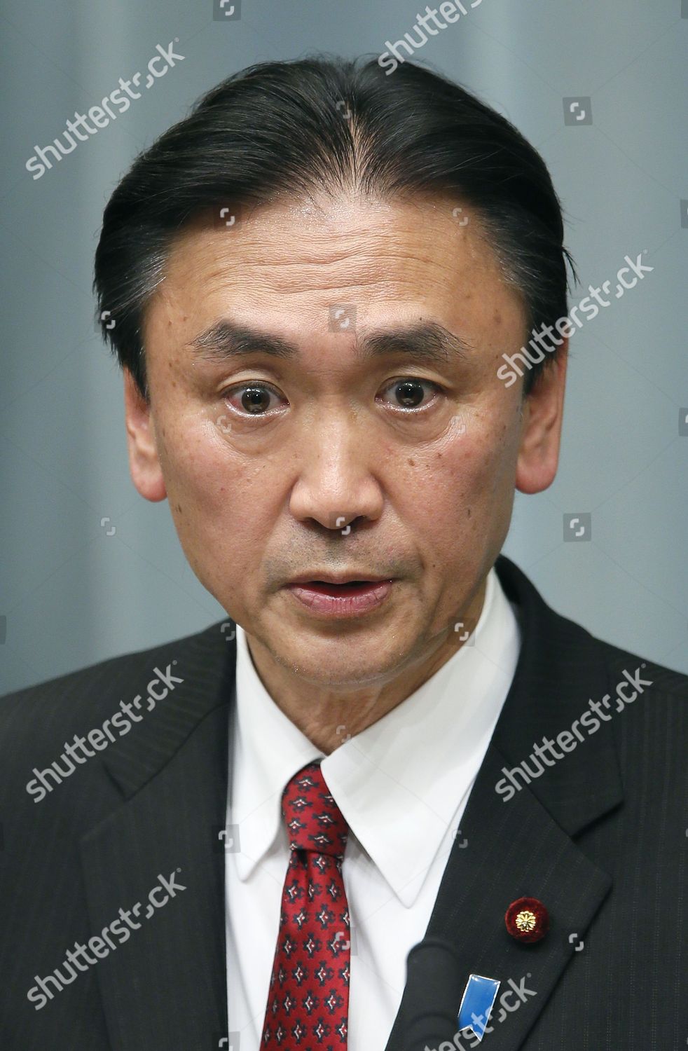 Newly Appointed Japanese National Public Safety Editorial Stock Photo ...