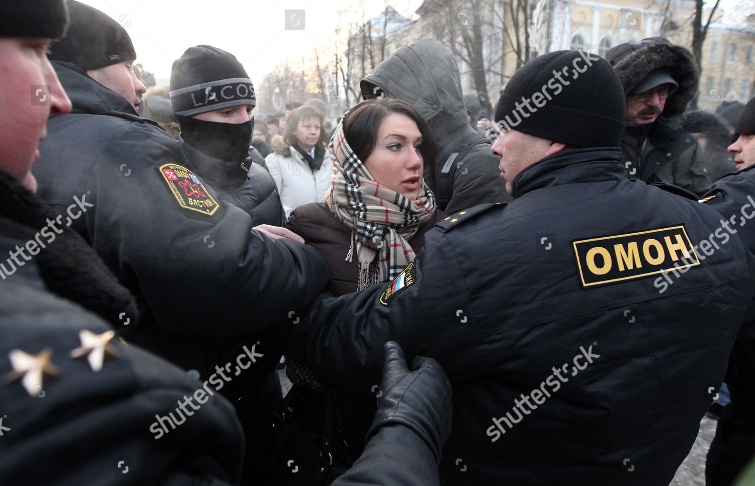 Russian Omon Special Purpose Mobile Unit Editorial Stock Photo - Stock ...