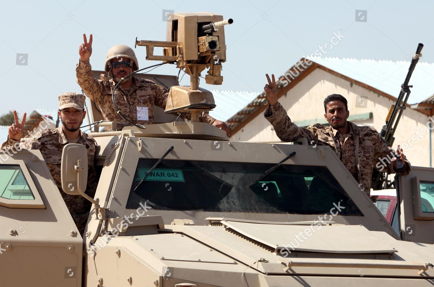 Libyan Soldiers Joint Army Police Force Editorial Stock Photo - Stock ...