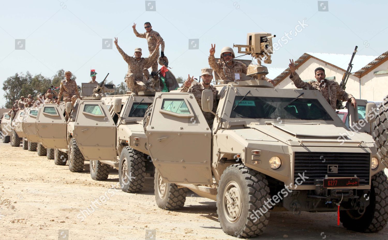 Libyan Soldiers Joint Army Police Force Editorial Stock Photo - Stock ...
