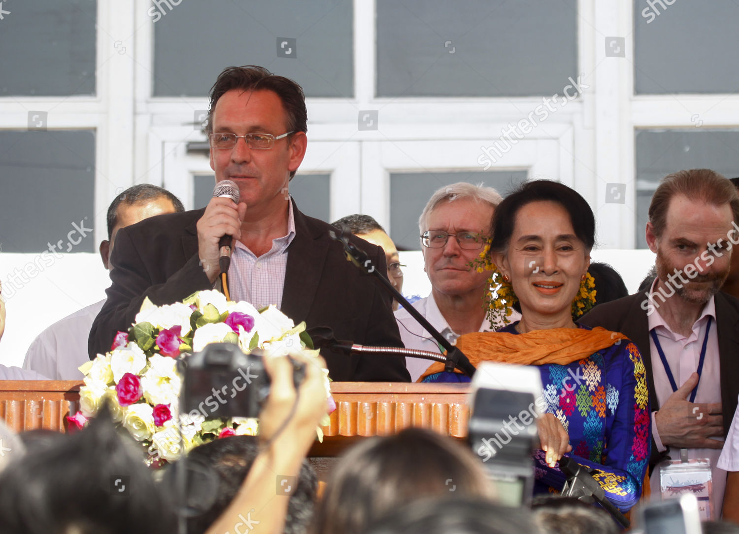Andrew Heyn Uk Ambassador Myanmar L Editorial Stock Photo - Stock Image ...