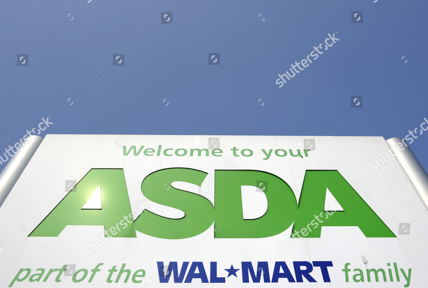 Asda Supermarket Sign London Britain 10 Editorial Stock Photo - Stock ...