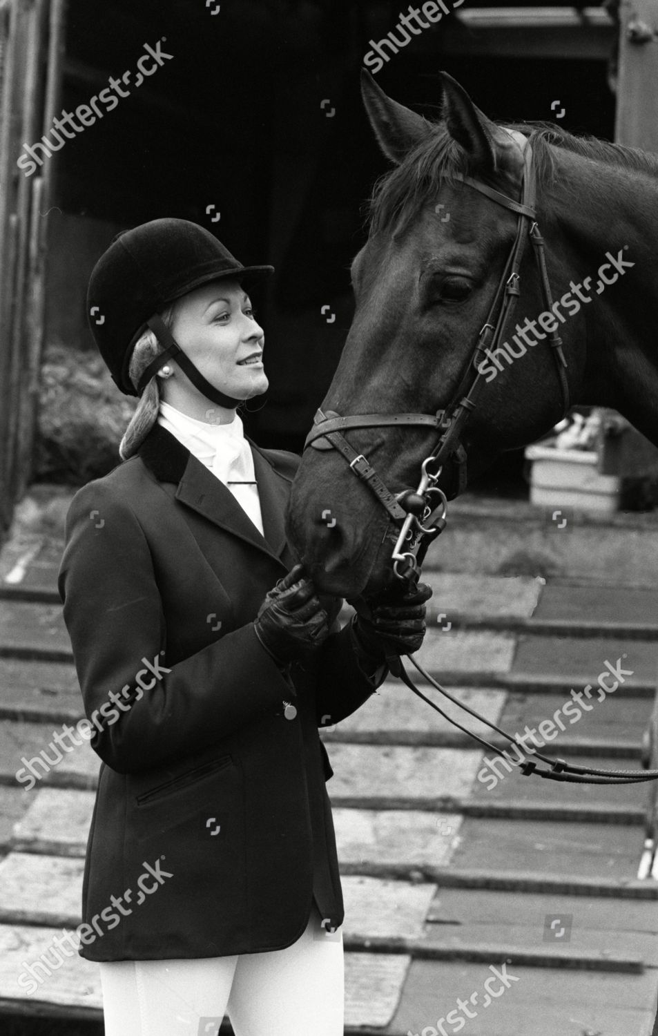 Claire King Kim Tate Horse Dark Editorial Stock Photo - Stock Image ...