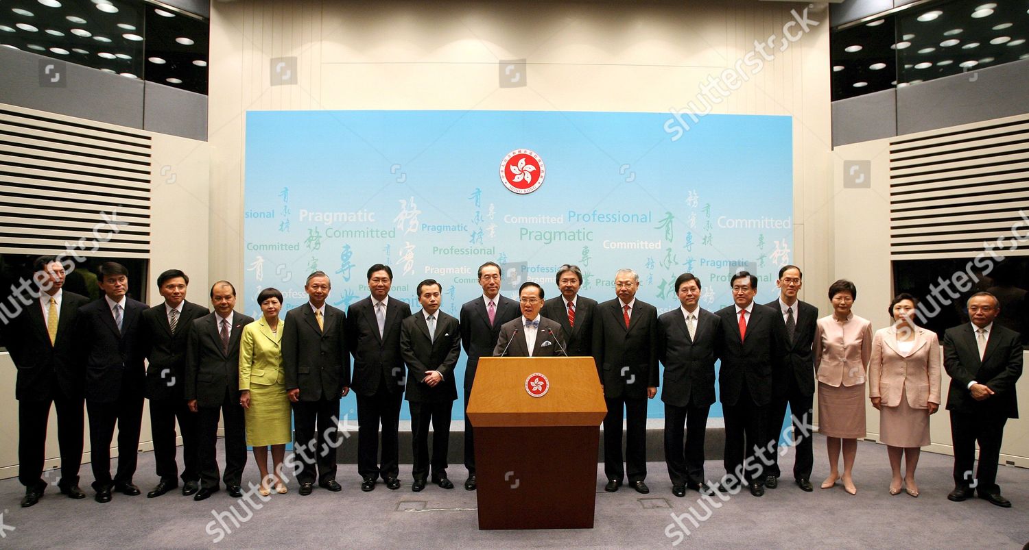 Donald Tsang Chief Executive Hong Kong Editorial Stock Photo - Stock ...