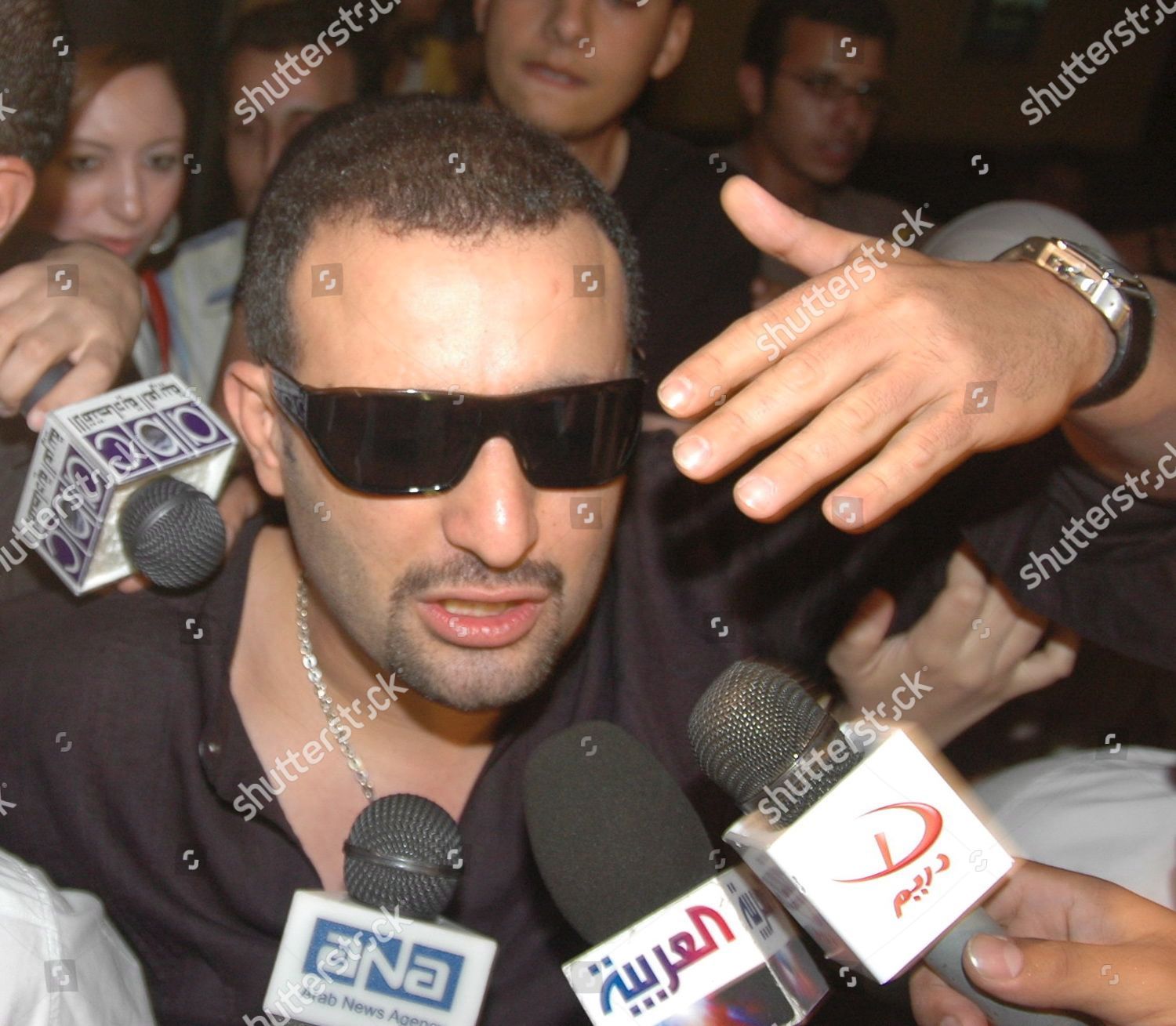 Egyptian Actor Ahmed Al Saka Tries Editorial Stock Photo - Stock Image ...
