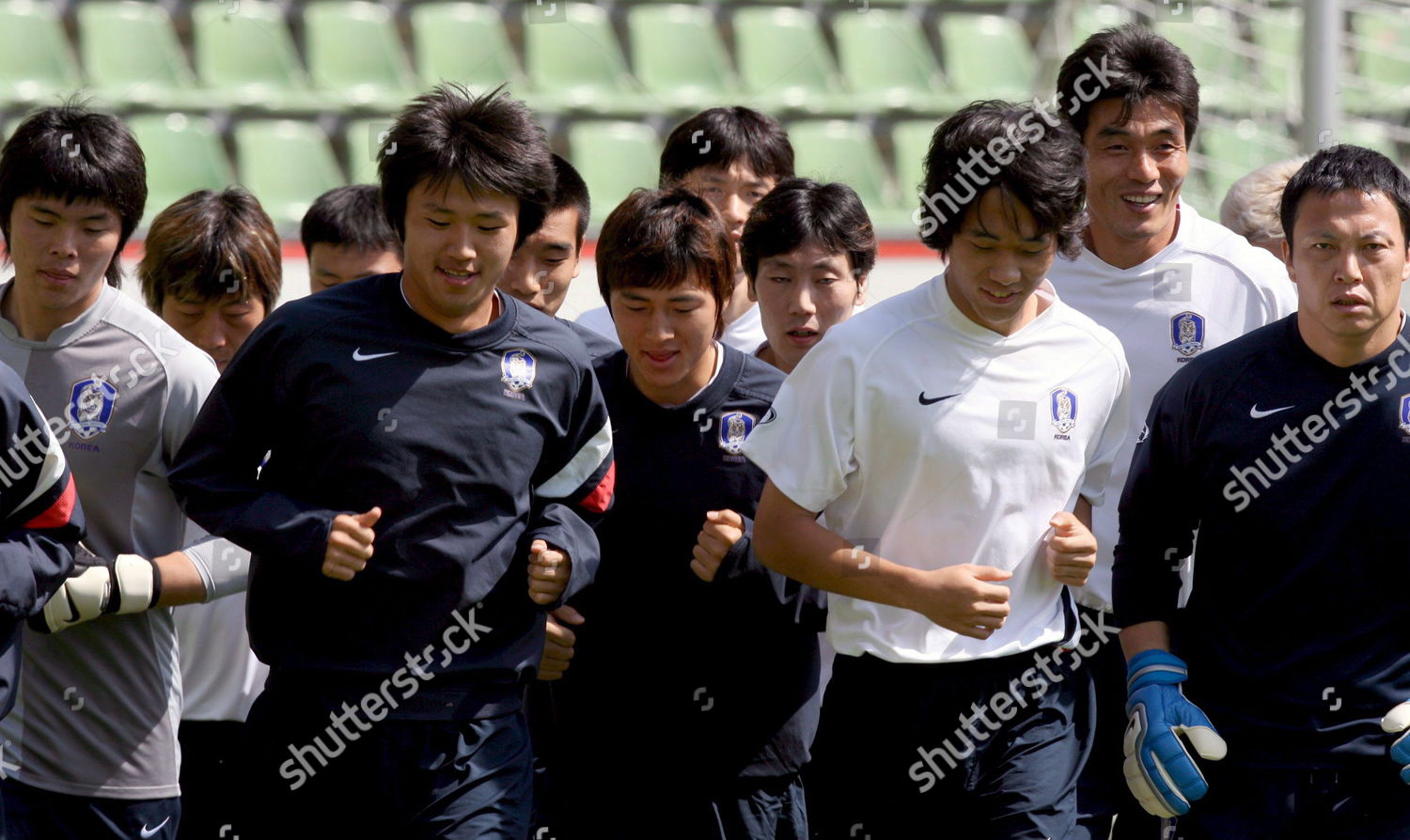 South Korean Players During Open Training Editorial Stock Photo - Stock ...