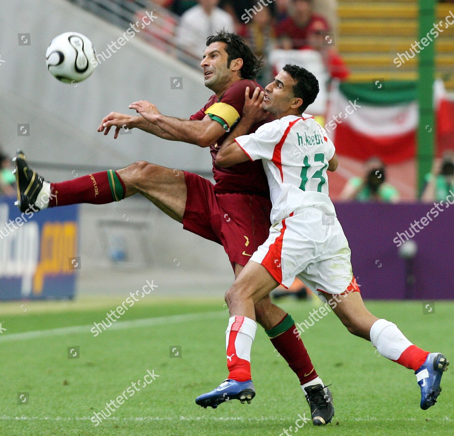 Iranian Player Hossein Kaabi R Fights Editorial Stock Photo - Stock ...