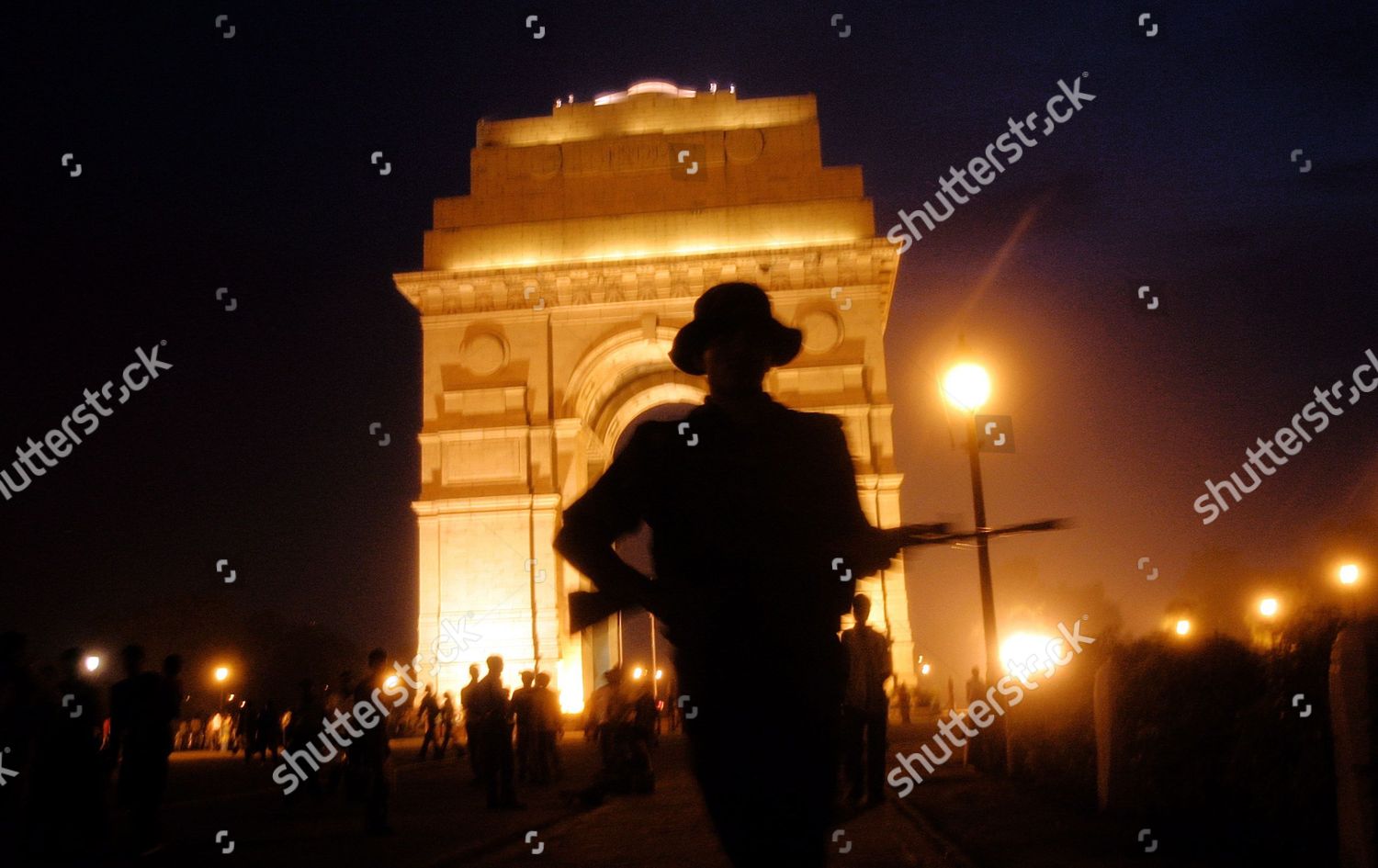 Indian Army Soldier Patrols India Gate Editorial Stock Photo - Stock ...