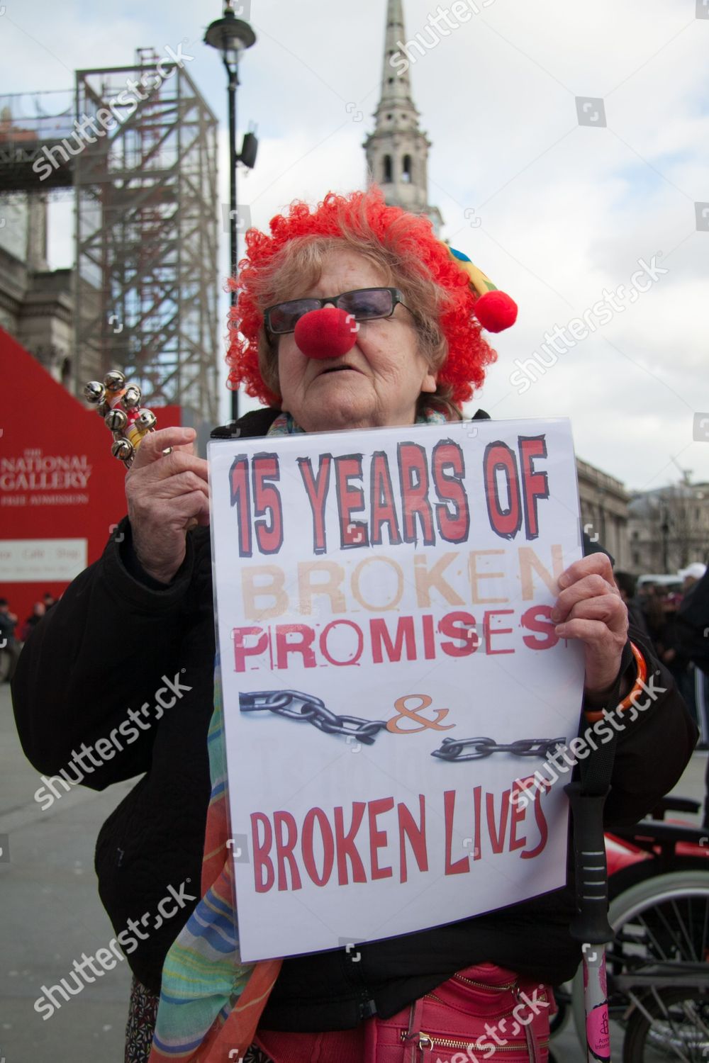London Campaign Human Rights Activists Mark Editorial Stock Photo ...
