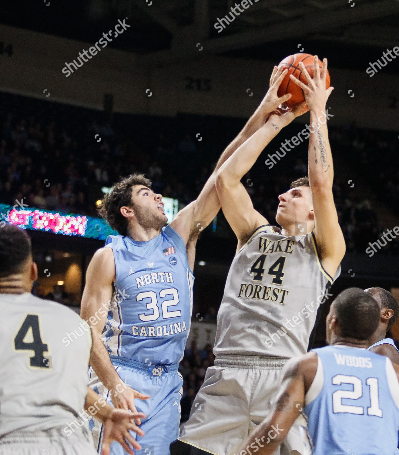 North Carolina Forward Luke Maye 32 Editorial Stock Photo - Stock Image ...