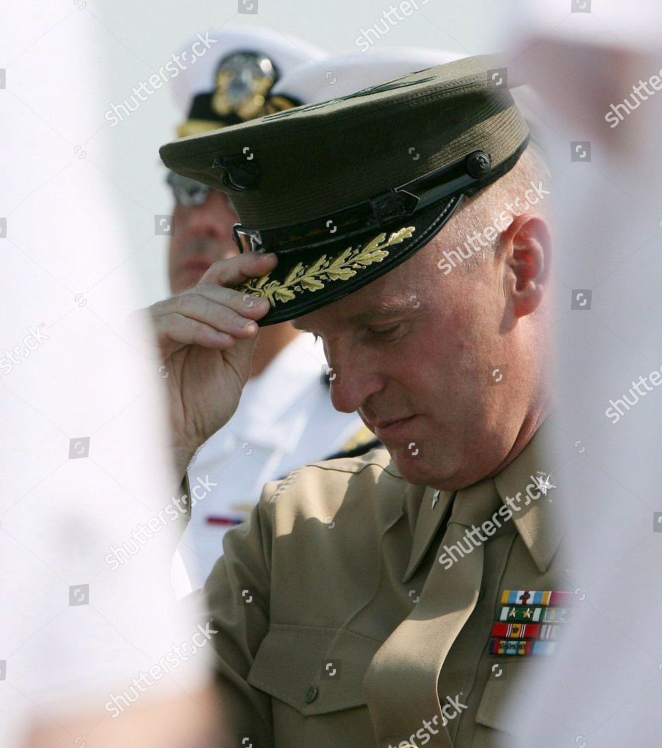 Us Marines Brigadier General Carl Jensen Editorial Stock Photo - Stock ...