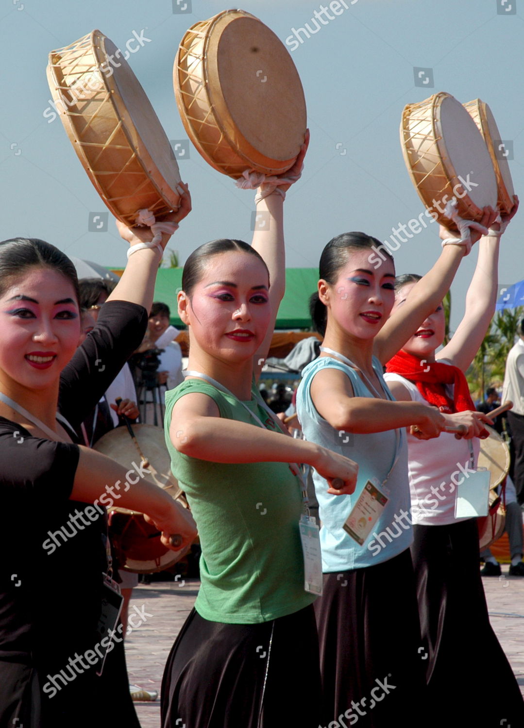 South Korean Dancers Perform During Official Editorial Stock Photo ...