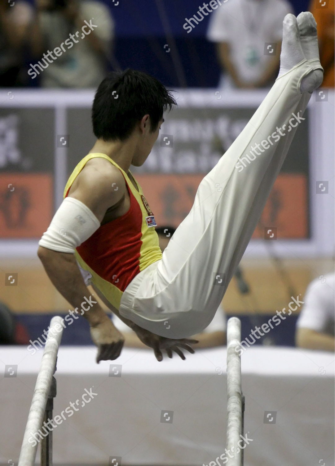 Chinas Teng Haibin Performs During Mens Editorial Stock Photo - Stock ...