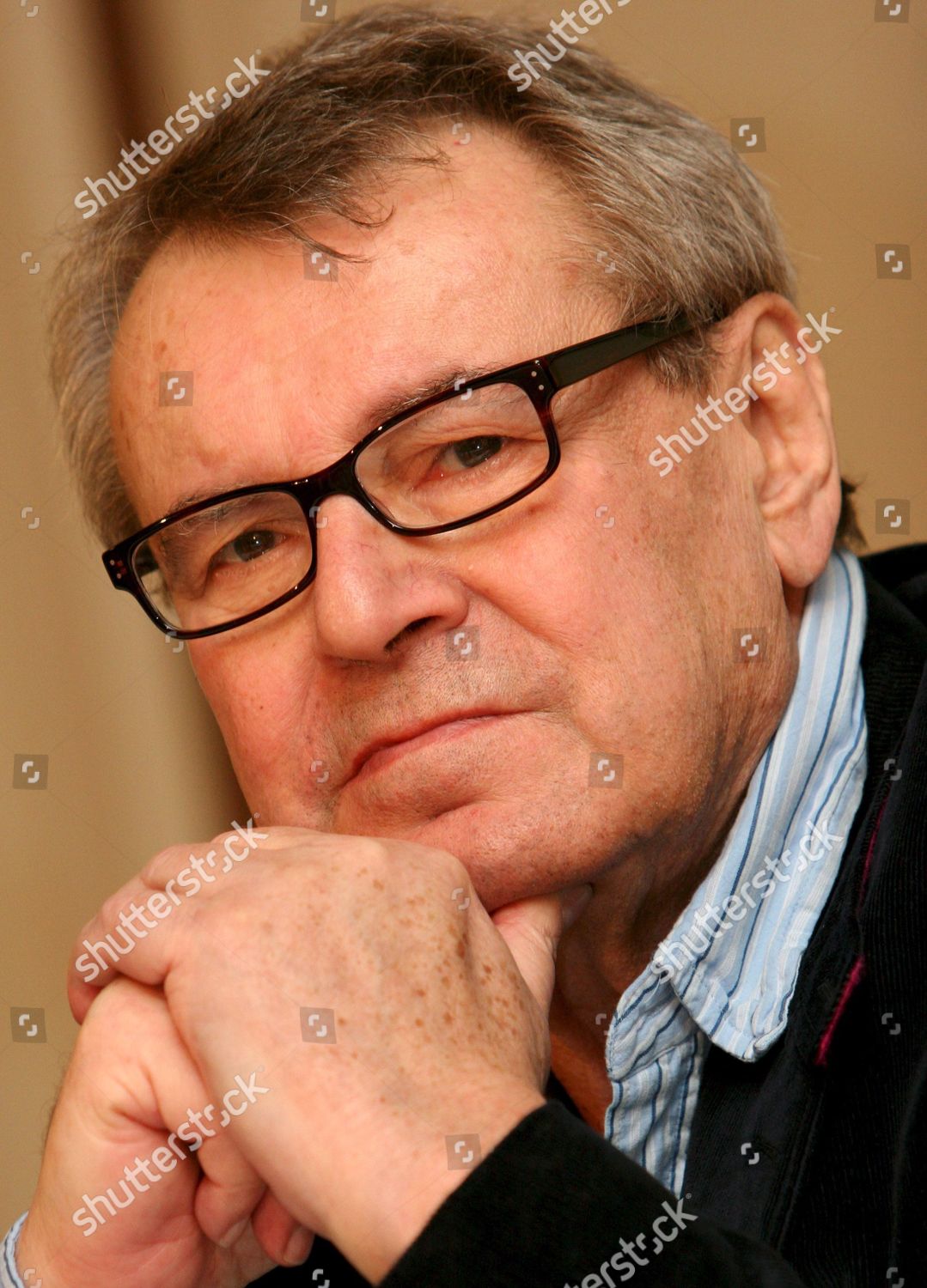 Czech Film Director Milos Forman Attends Editorial Stock Photo - Stock ...