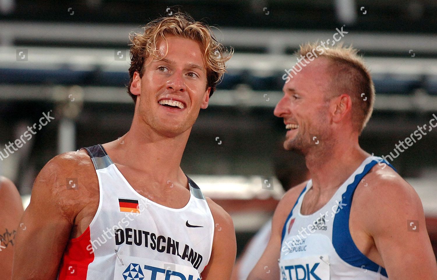 German Andre Niklaus Smiles After Placing Editorial Stock Photo - Stock ...