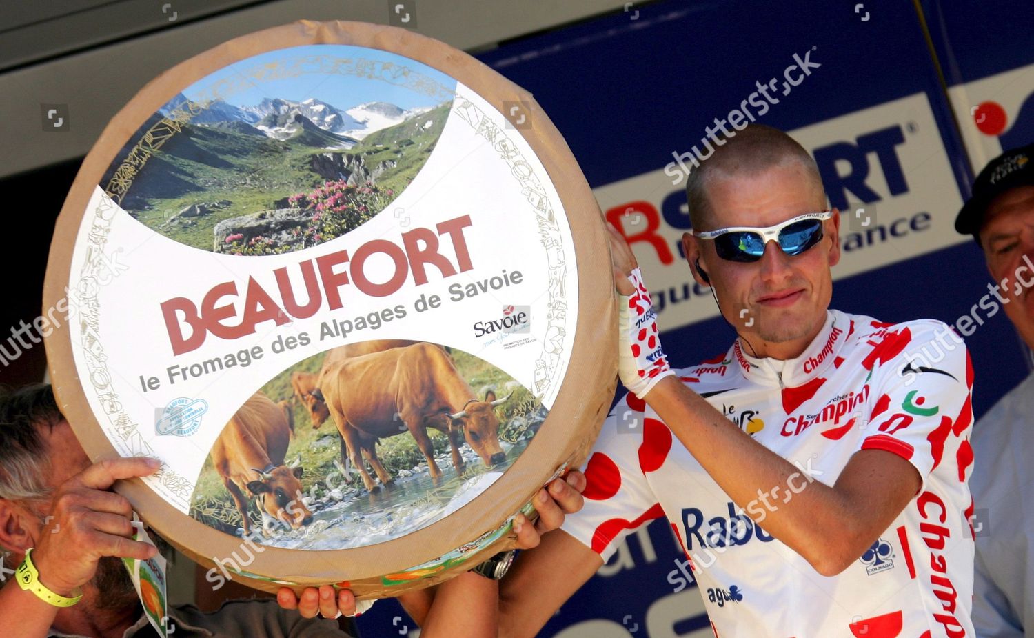 Danish Michael Rasmussen Rabobank Red Polka Editorial Stock Photo ...