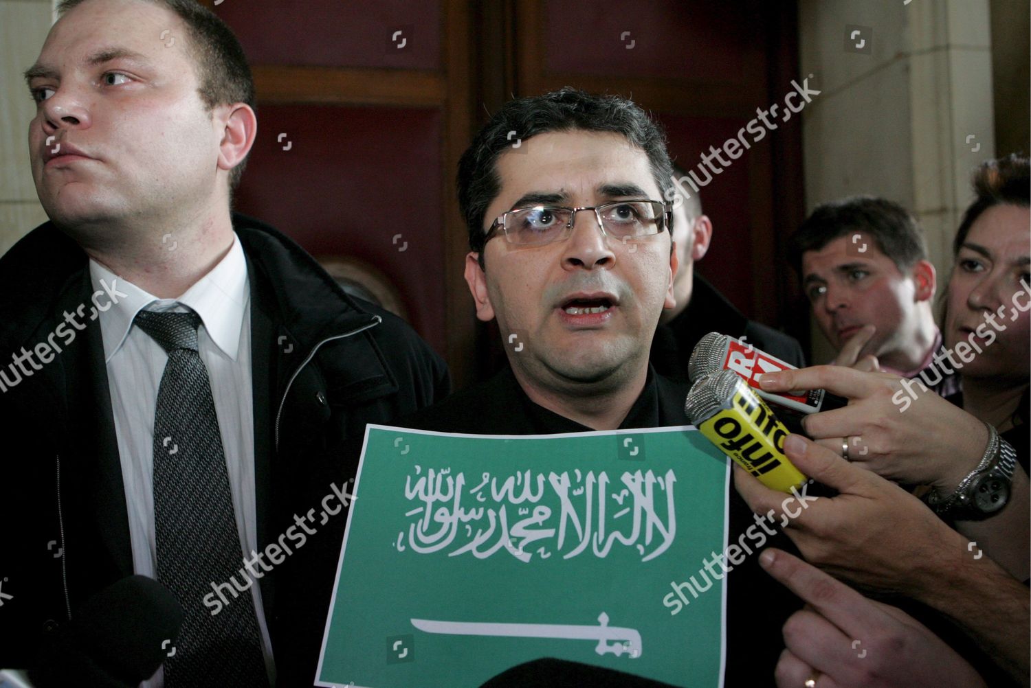 Algerian Journalist Writer Mohamed Sifaoui Arrives Editorial Stock ...