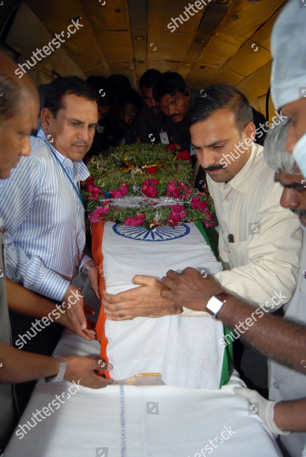Mourners Gather Pay Their Last Respects Editorial Stock Photo - Stock ...
