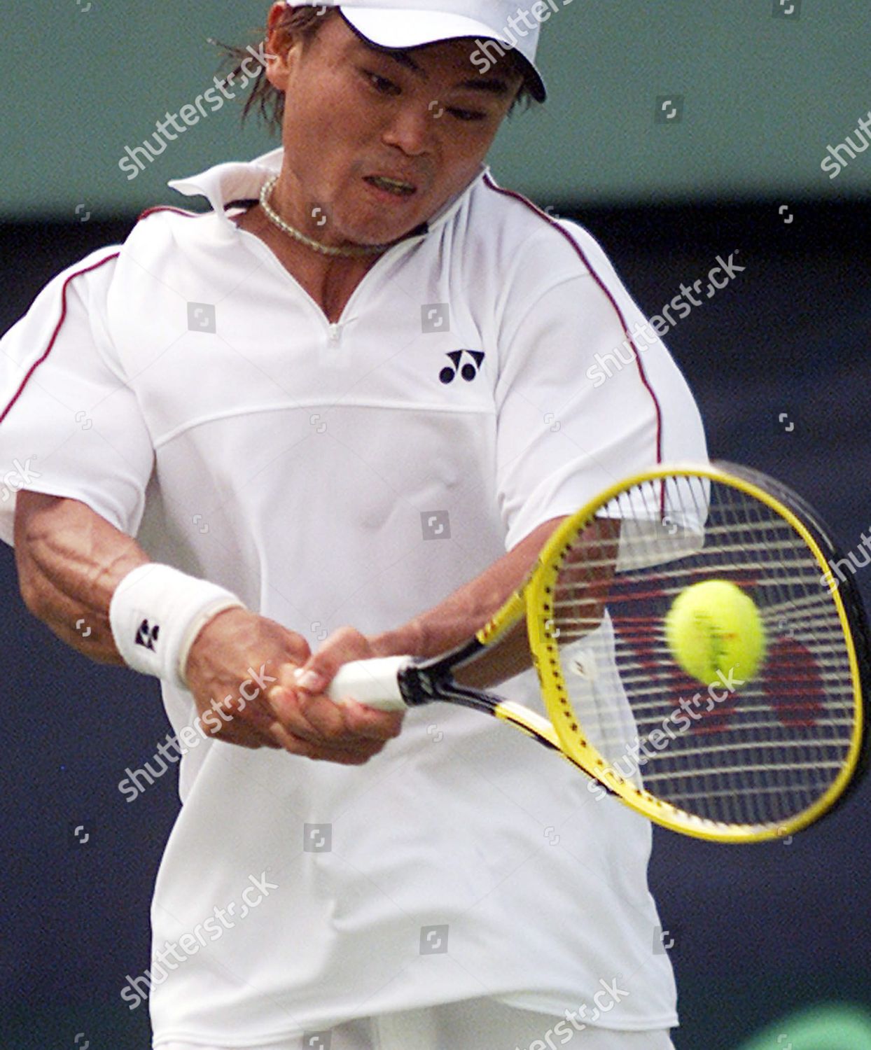 Japanese Goichi Motomura Returns Ball Indonesian Editorial Stock Photo ...