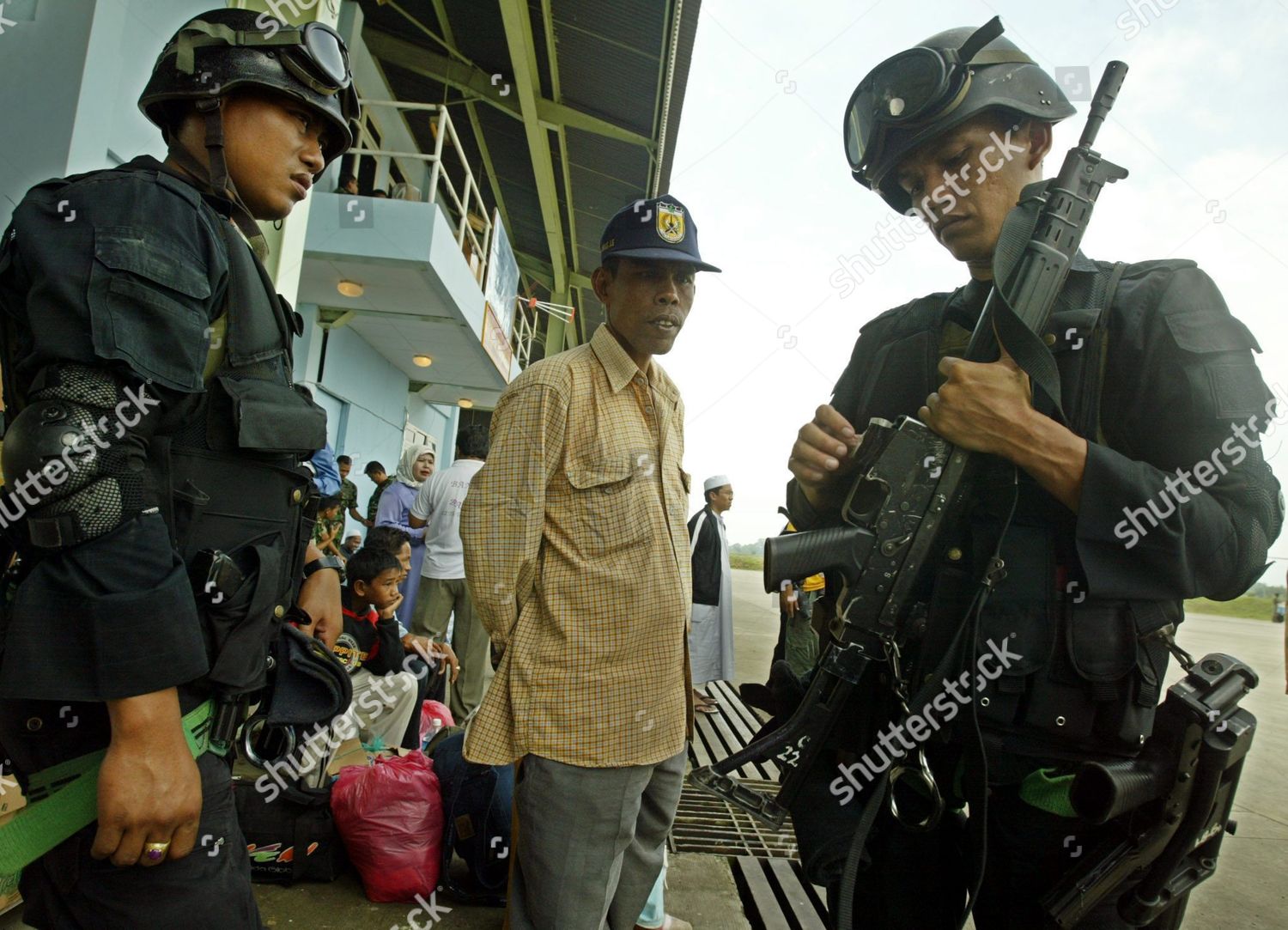Indonesian Special Forces Soldiers Army Base Editorial Stock Photo ...