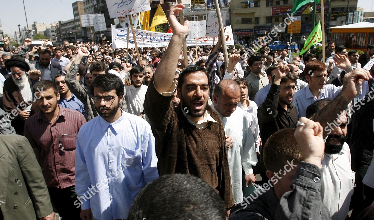 Iranian Muslims During Proislamic Dress Code Editorial Stock Photo ...