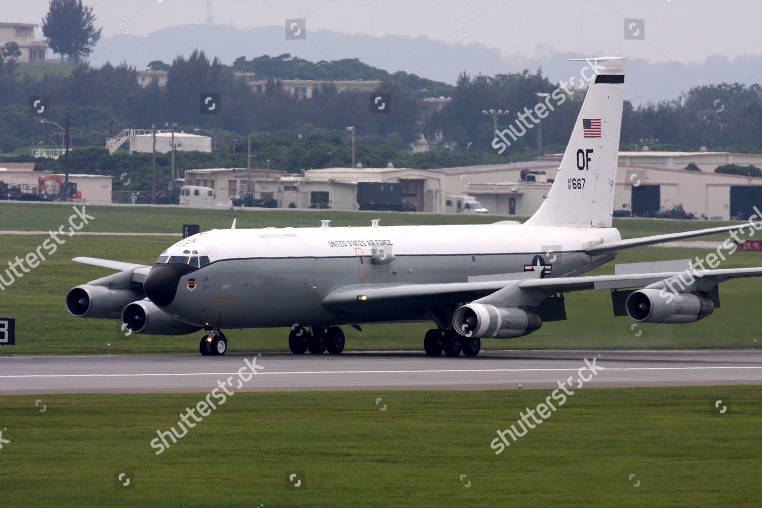 U S Air Forces Wc135w Returns Editorial Stock Photo - Stock Image ...