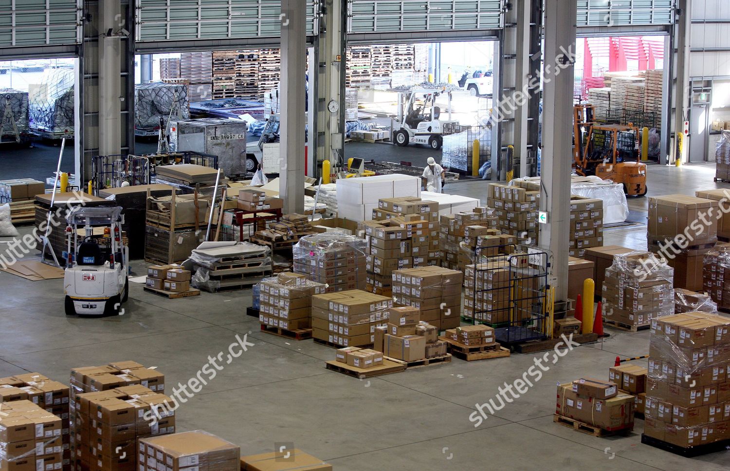 Nippon Express Logistics Warehouse Kansai International Editorial Stock ...
