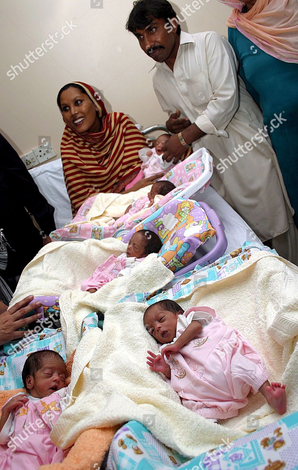 Quintuplets 4 Baby Boys 1 Baby Editorial Stock Photo - Stock Image ...