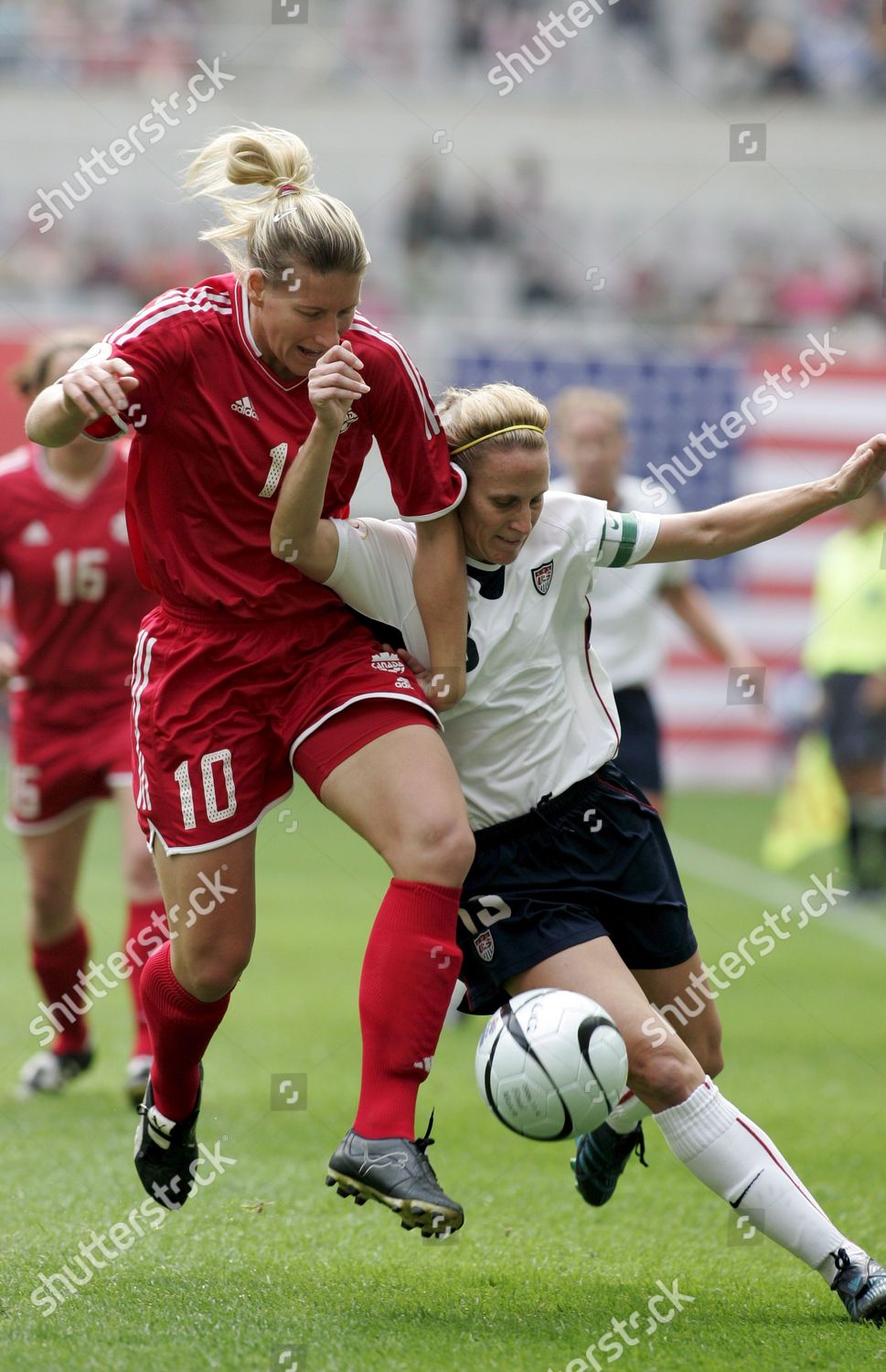 Martina Franko Canada L Fights Ball Editorial Stock Photo - Stock Image ...