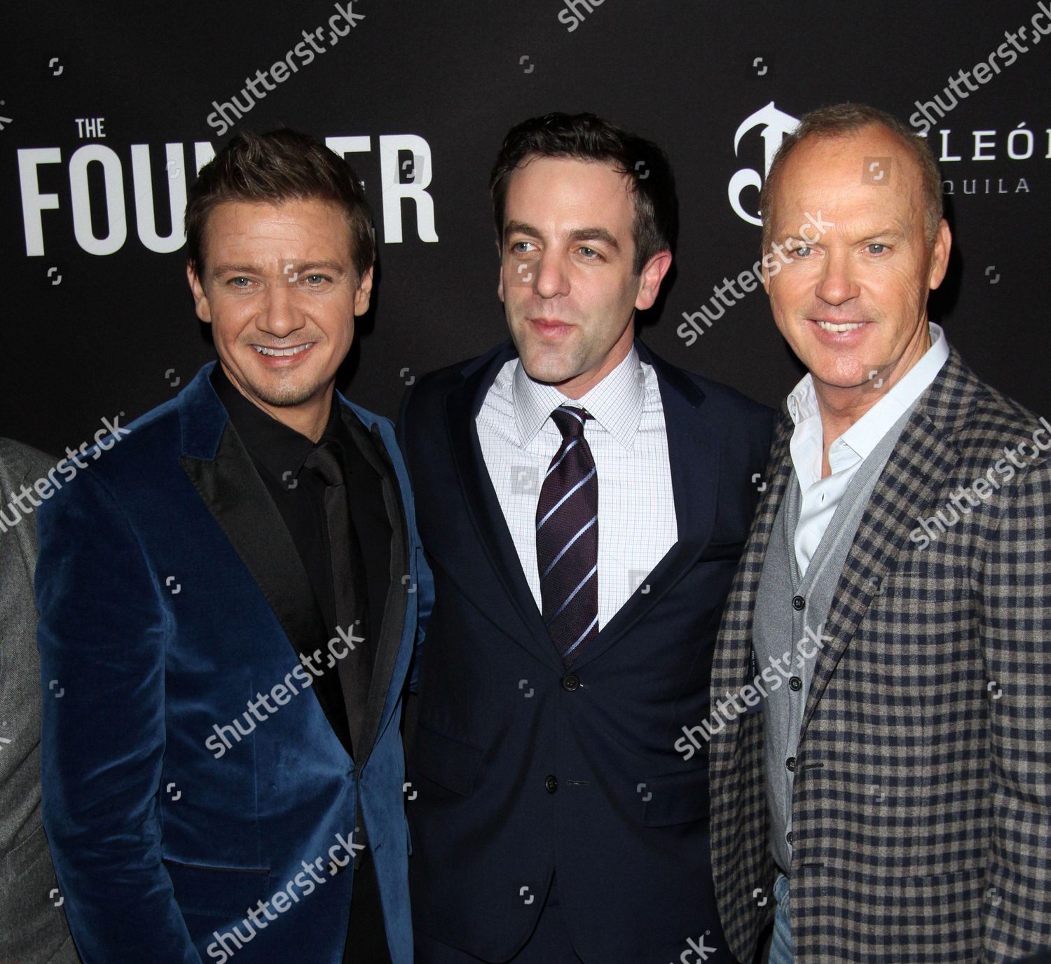 Jeremy Renner Bj Novak Michael Keaton Editorial Stock Photo - Stock ...