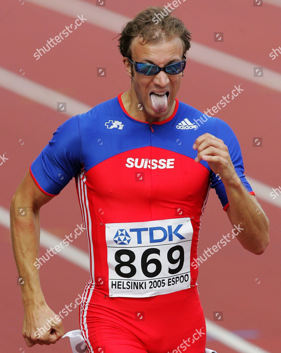 Swiss Pierre Lavanchy Competes 1st Heat Editorial Stock Photo - Stock ...