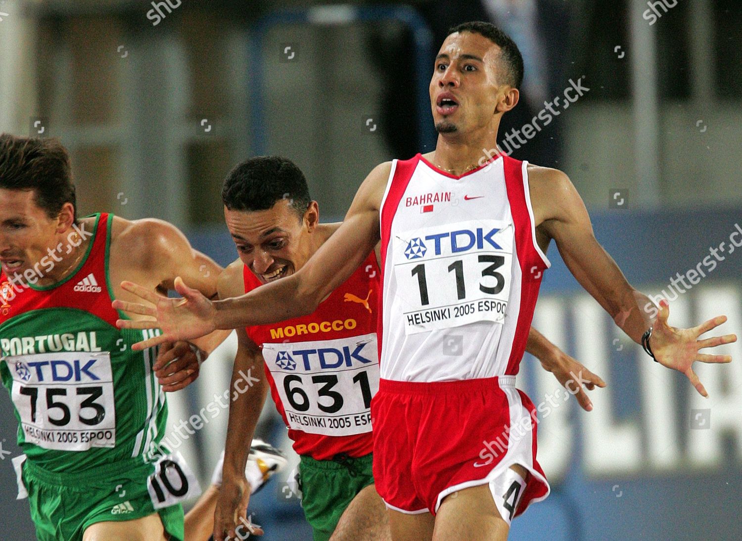 Rashid Ramzi Bahrain R Wins 1500m Editorial Stock Photo - Stock Image ...