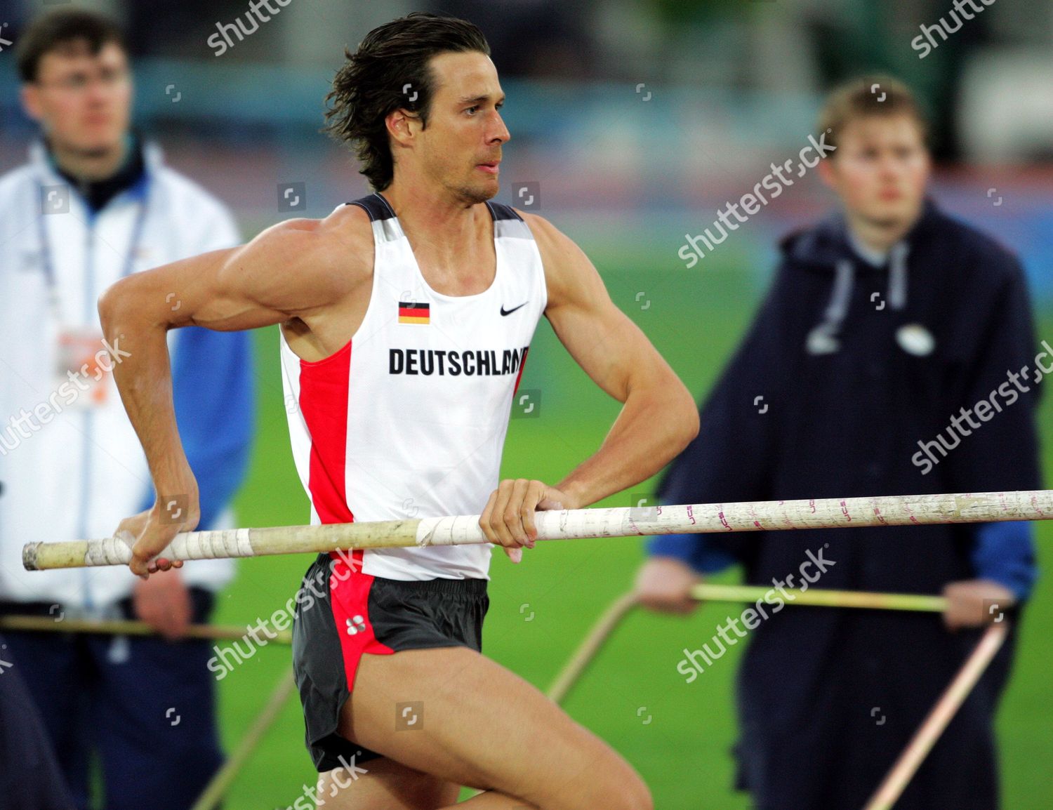 German Danny Ecker His Attempt Pole Editorial Stock Photo - Stock Image ...