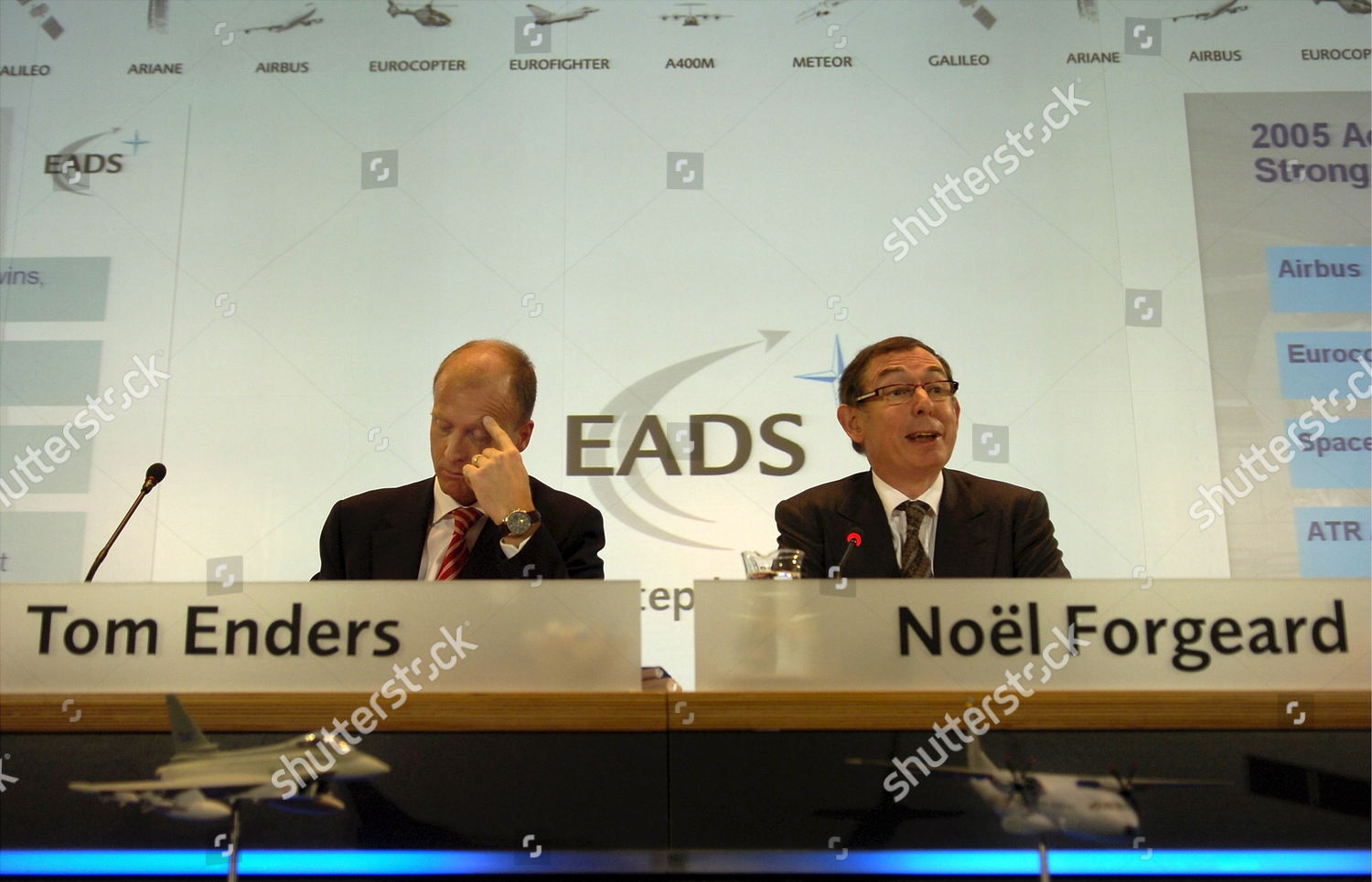 European Aerospace Group Eads Ceo Thomas Editorial Stock Photo - Stock ...