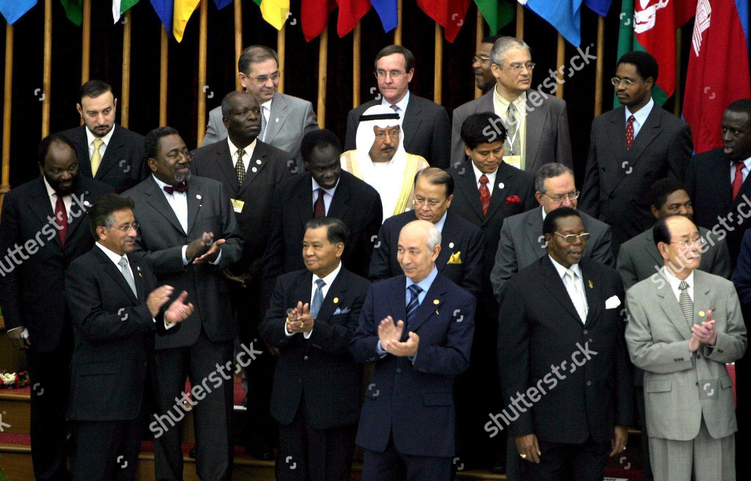Asian African Leader Pose Photographers Inside Editorial Stock Photo ...
