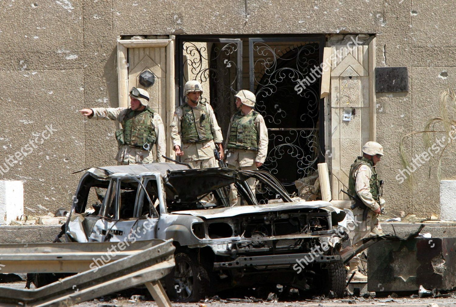 Us Military Prepare Scene Thursdays Bombing Editorial Stock Photo ...