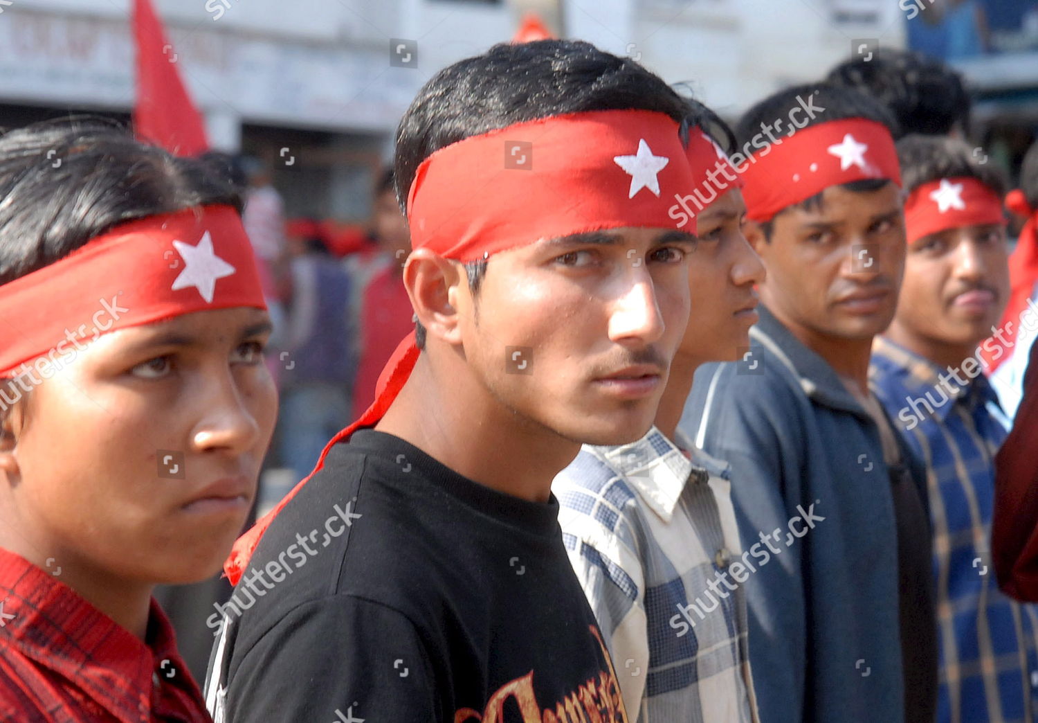 Militias Nepal Communist Party Maoists Stand Editorial Stock Photo ...