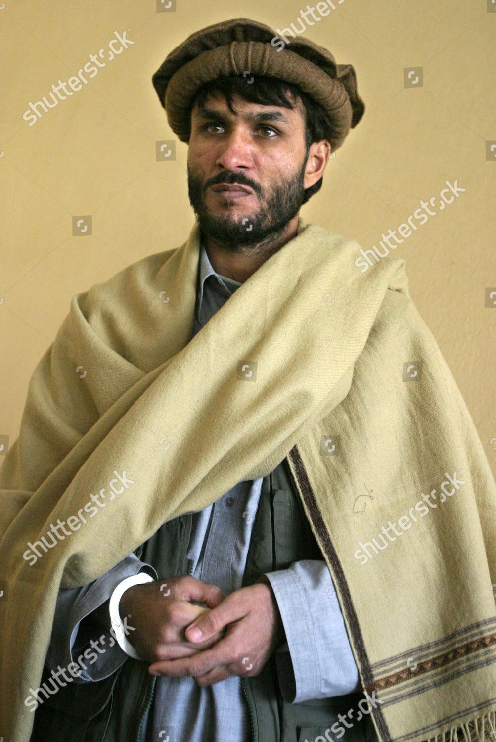 Reza Khan Looks On During His Editorial Stock Photo - Stock Image ...
