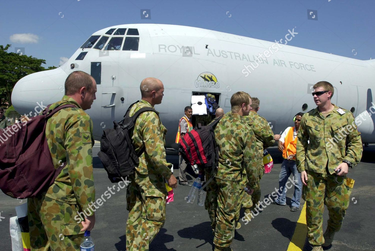 Un Peacekeeper Australia Stands Front Royal Editorial Stock Photo ...