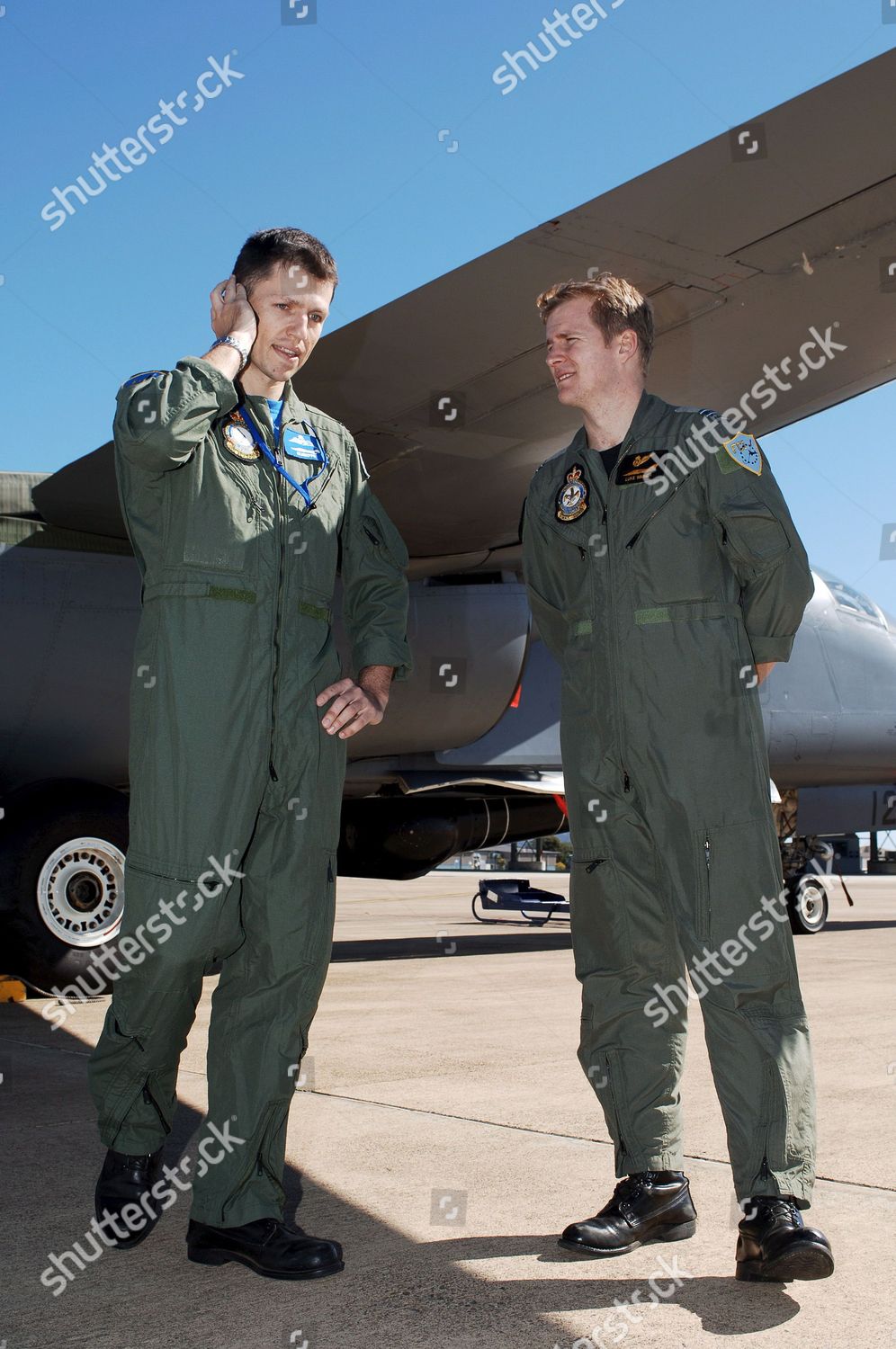 Pilot Flying Officer Peter Komar Left Editorial Stock Photo - Stock ...