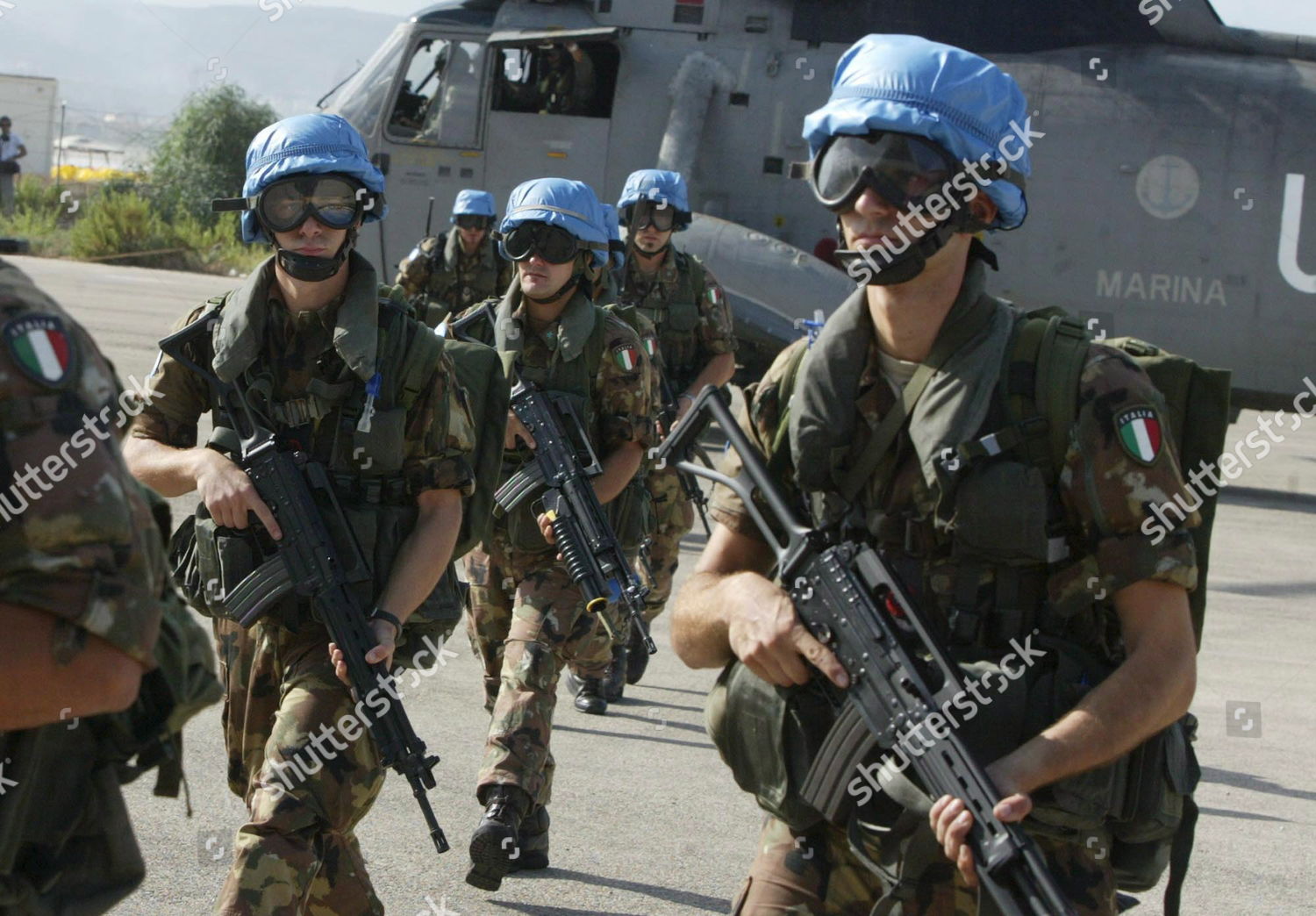 Unifil Italian Troops On Ground After Editorial Stock Photo - Stock ...