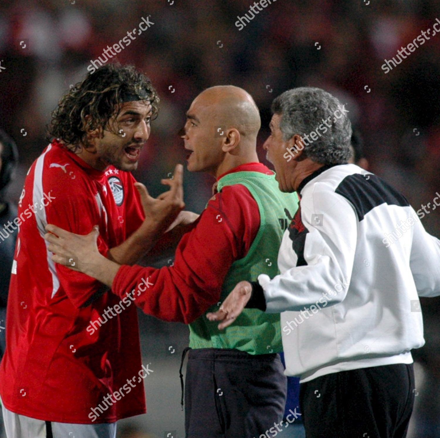 Egyptian Player Ahmed Hosam L Argues Editorial Stock Photo - Stock ...