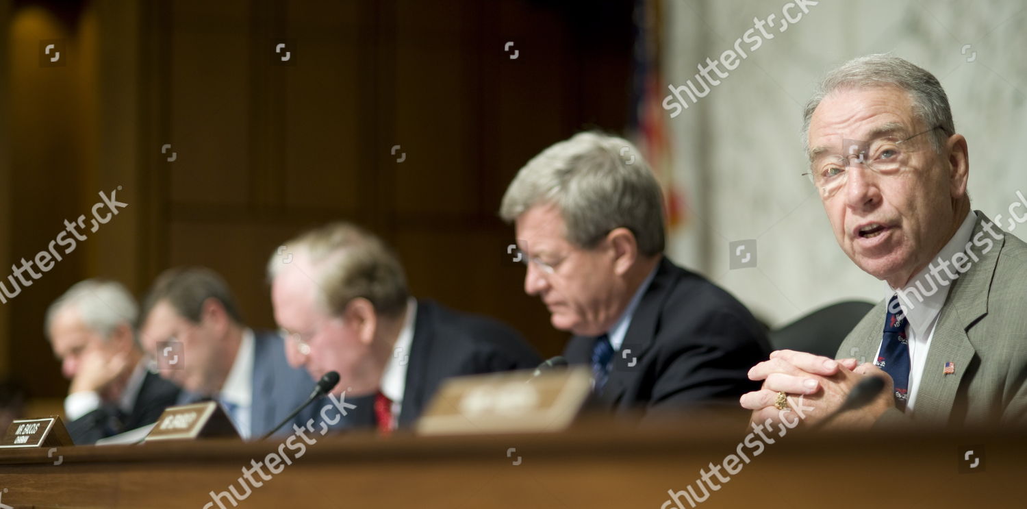Us Senate Finance Committee Members R Editorial Stock Photo - Stock ...