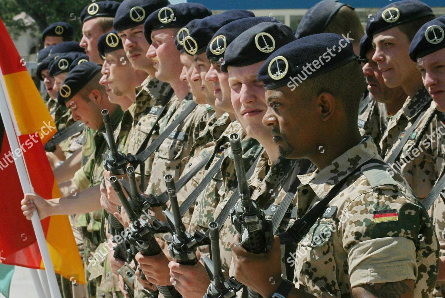 German Honor Guard Awaits North Atlantic Editorial Stock Photo - Stock ...
