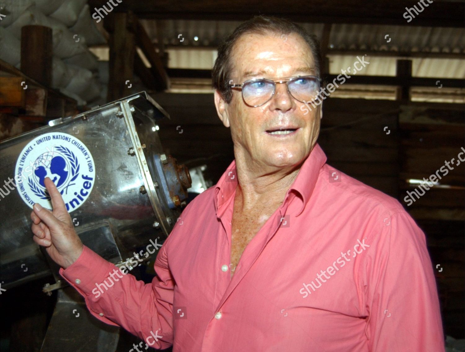 British Actor Roger Moore Recently Knighted Editorial Stock Photo ...