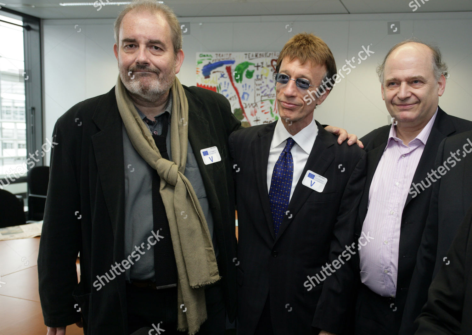 David Fergusson Robin Gibb Laurent Petitgirard Editorial Stock Photo ...