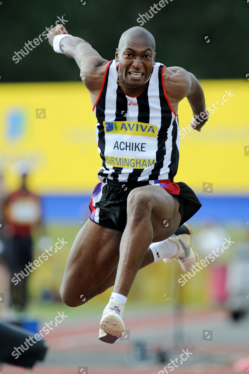 Larry Achike During Mens Triple Jump Editorial Stock Photo - Stock ...