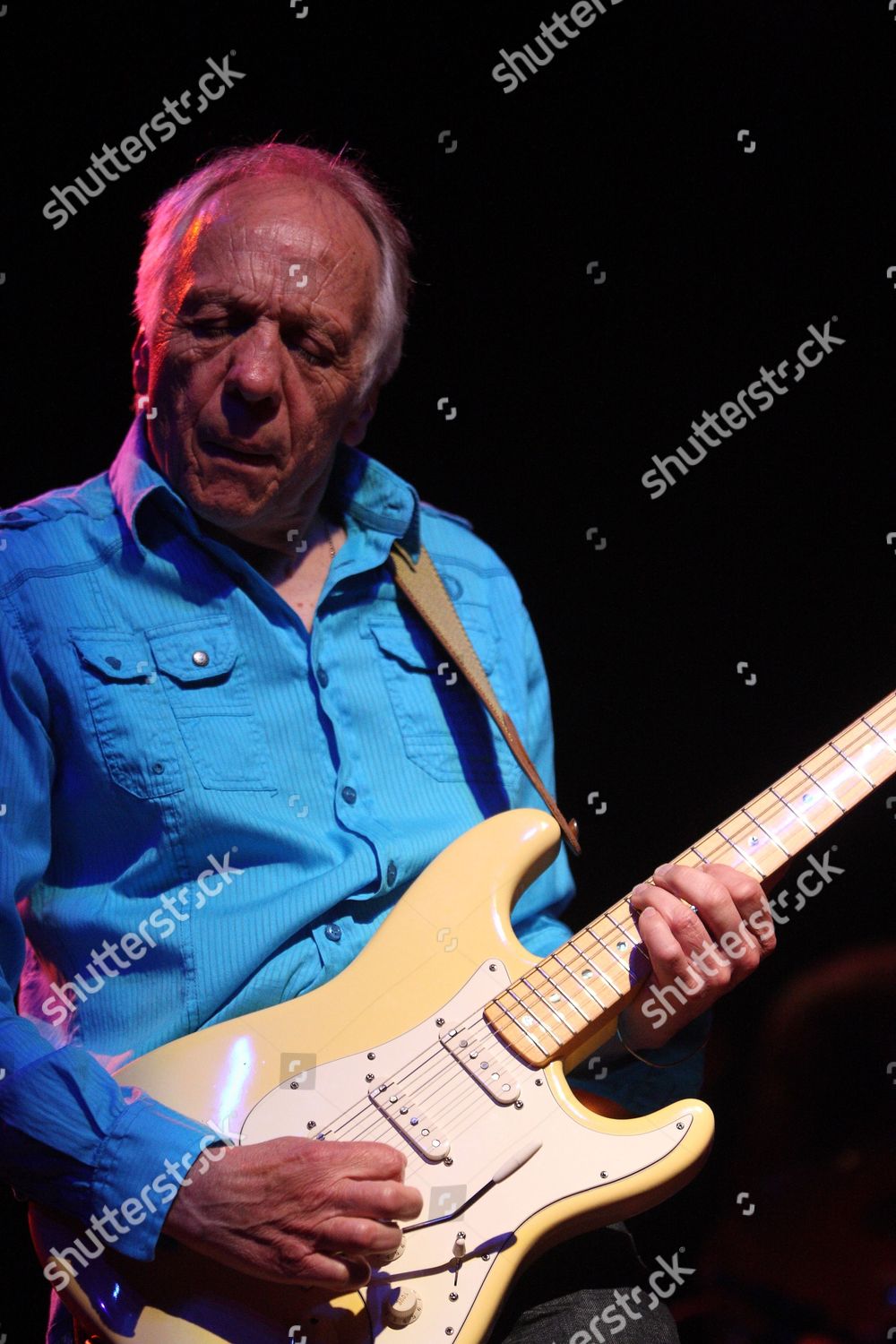 English Rock Guitarist Robin Trower Performs Editorial Stock Photo ...